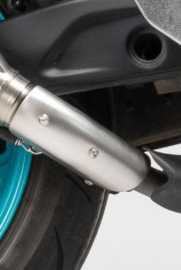 REMUS RS 2.0, Sportski auspuh Vespa GTS, nerđajući čelik crni, uklj ...