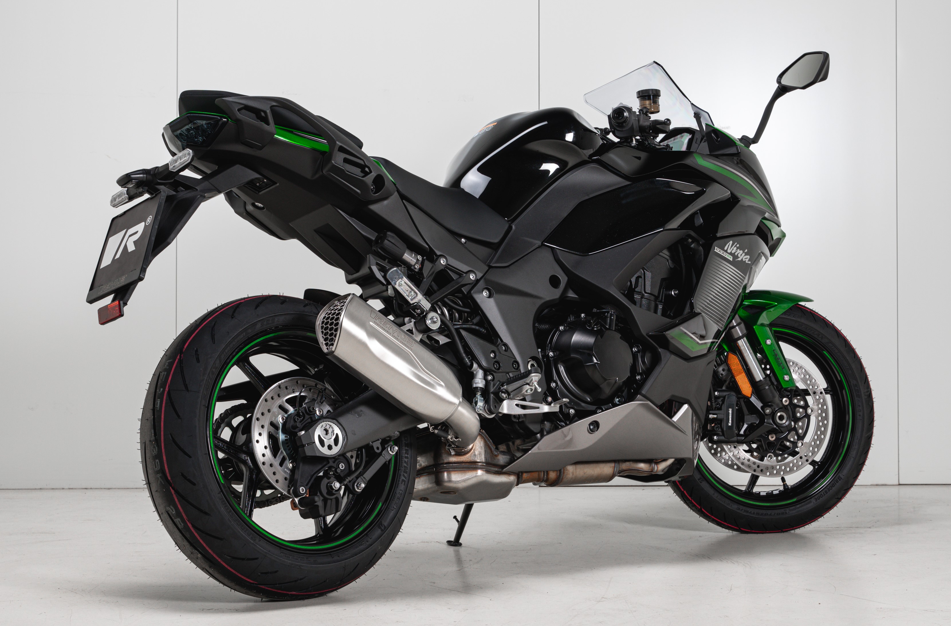 Slip-On REMUS NXT Sportauspuff Kawasaki NINJA 1000SX, Edelstahl matt ...