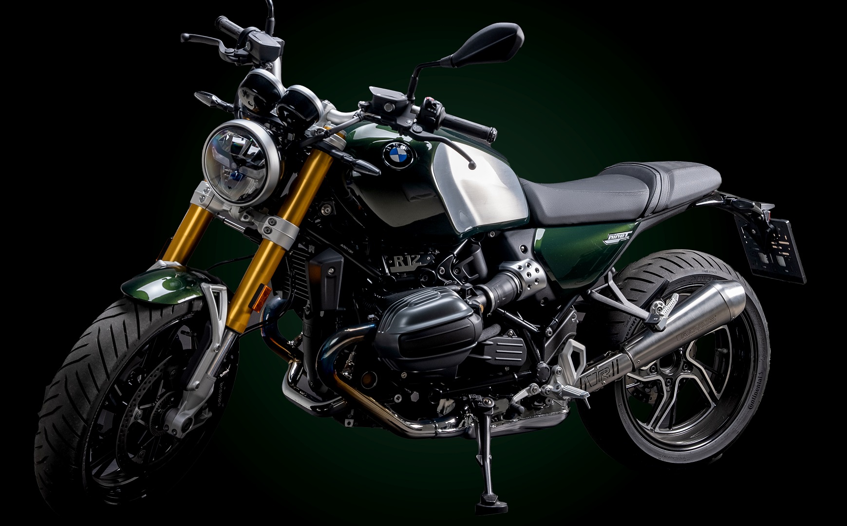 REMUS Powercone Sportauspuff BMW R 12, nineT, G/S, matt, RACING