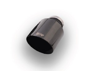 1 stainless steel tail pipe pipe Ø 102 mm angled (shorter length 145 mm ...