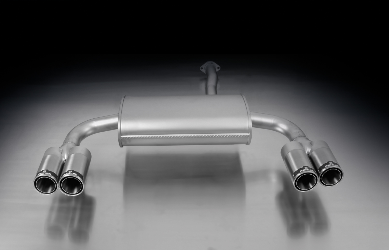 sport exhaust left/right each 2 tail pipes Ø 84 mm Street Race