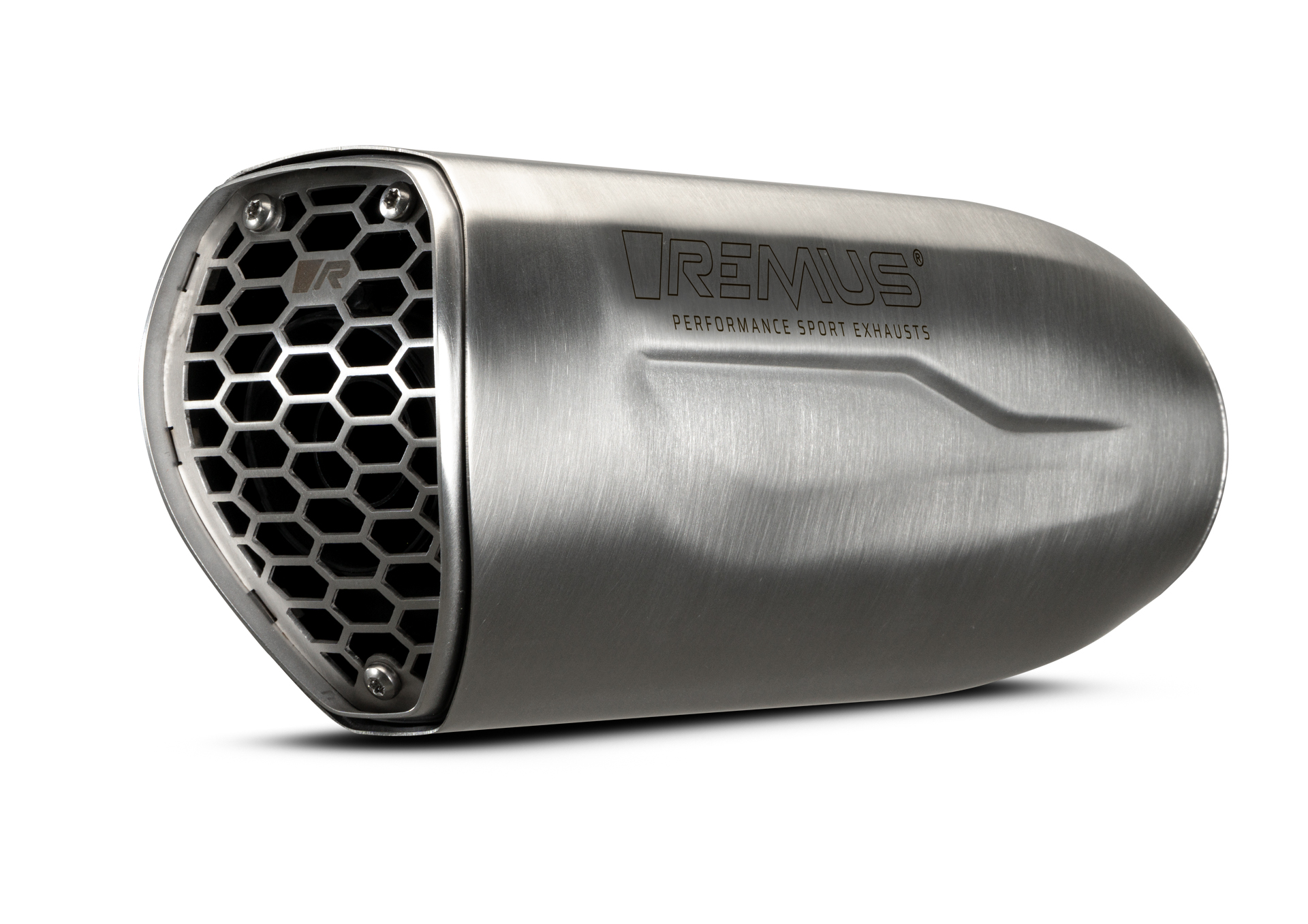 Slip-On REMUS NXT (silencer), stainless steel matt, incl. ECE type approval