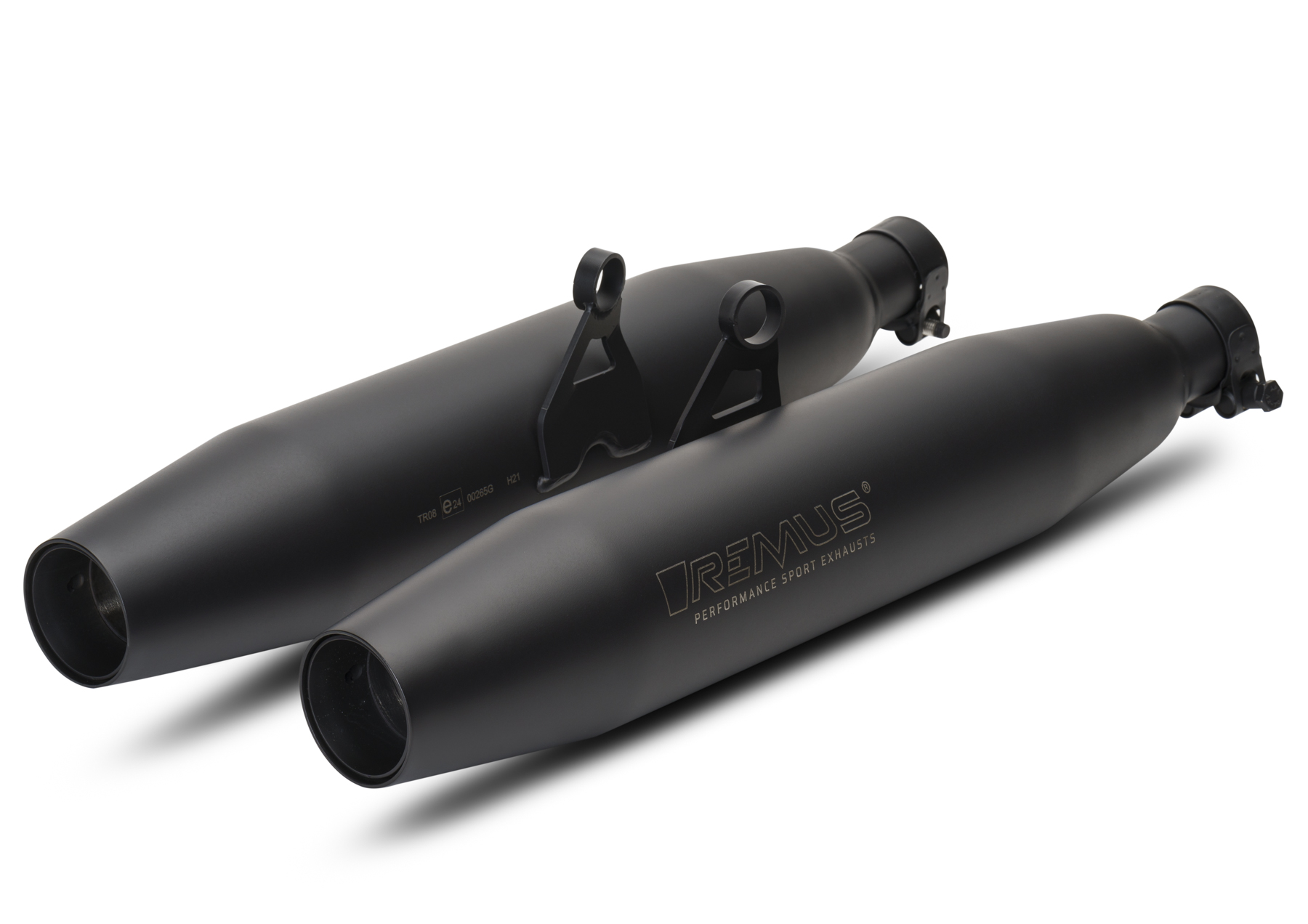 REMUS Slip On Tapered muffler Sport Exhaust Triumph Street Twin, left ...