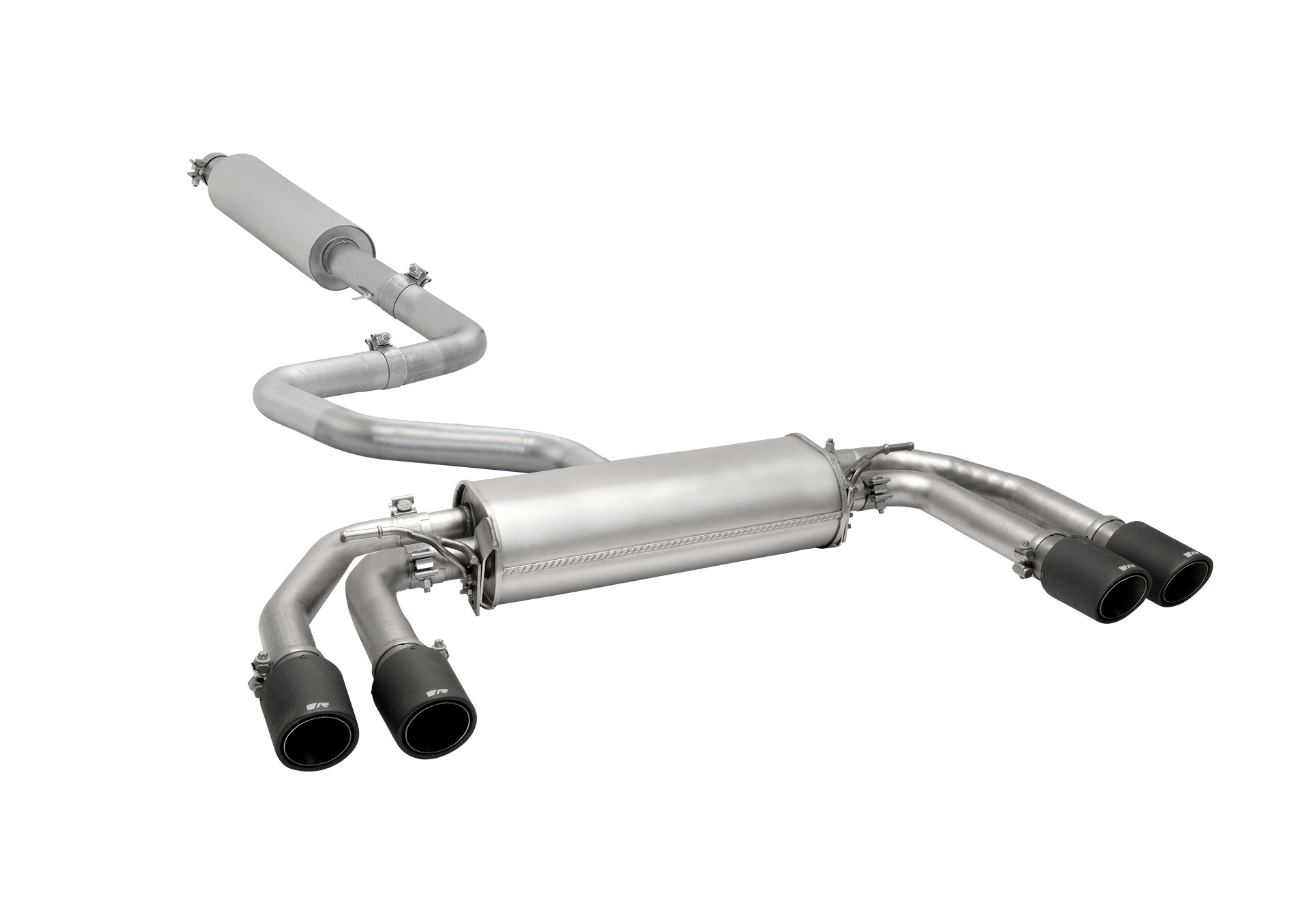 Sport exhaust CUPRA Formentor VZ E-Hybrid, centered (absorption ...