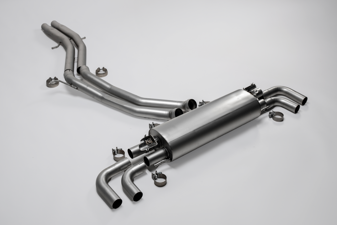 Sport exhaust centered (absorption principle) for L/R system for the ...
