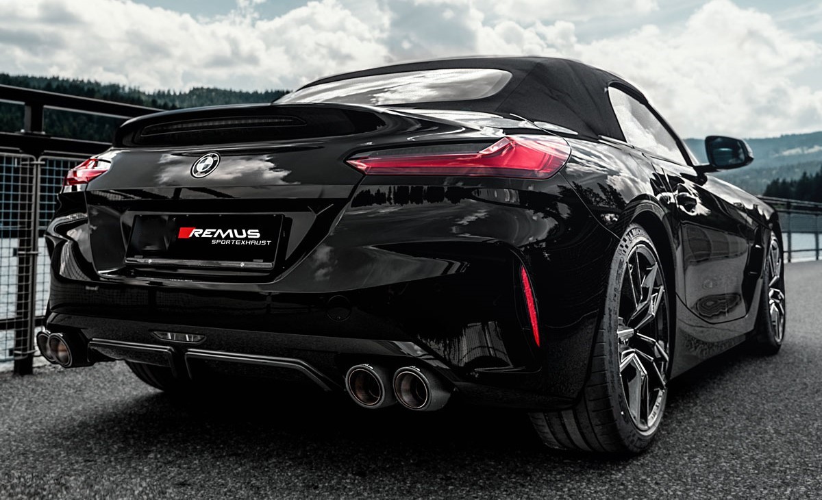 Axle-back-system: Sport exhaust BMW Z4 L/R system, incl. (EEC-) approval