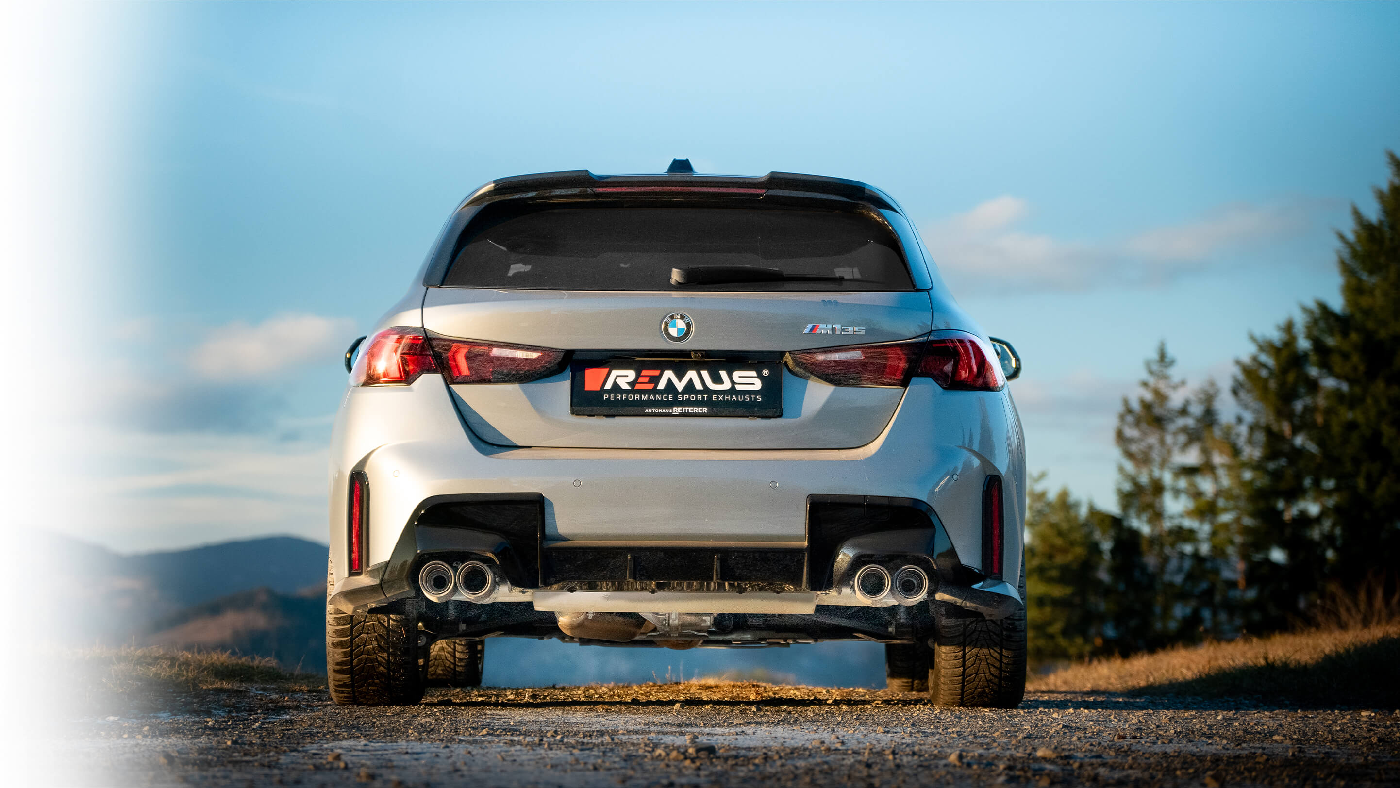 Sport exhaust / Cat-Back System, BMW M135i xDrive F70, EC approved