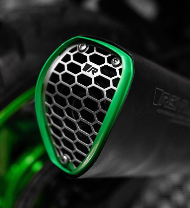 Slip On REMUS NXT Sport Exhaust Kawasaki Z500 / Ninja 500, stainless ...